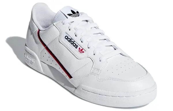 Adidas Continental 80 Lace-up Sneakers - White