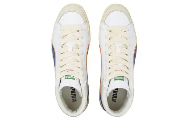 PUMA Clyde X Rhuigi 'white Royal' High Top Sneakers - White/blue