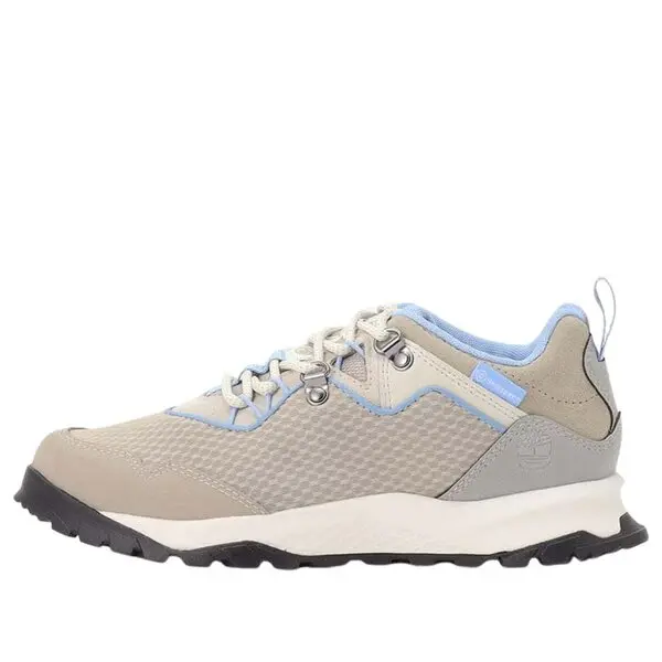 Timberland Lincoln Peak Waterproof Hiking Low Top Sneakers - Light Taupe/blue