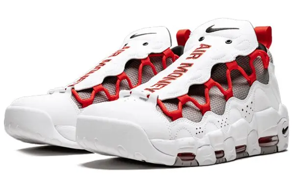 Nike More Money Sneakers - Red/white