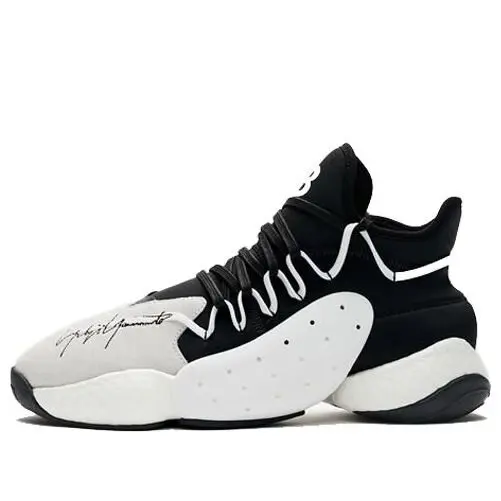 Adidas Y-3 Byw Bball Sneakers - Black/white