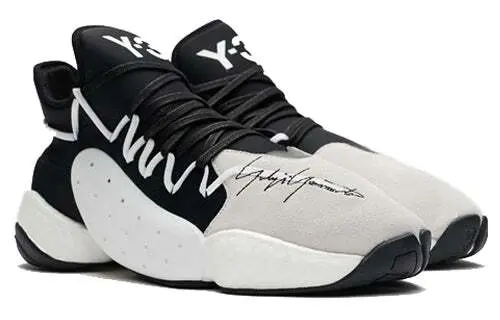 Adidas Y-3 Byw Bball Sneakers - Black/white