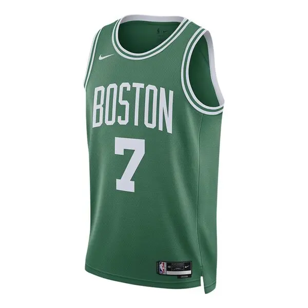 Nike Dri-fit Nba Boston Celtics Jaylen Brown Icon Edition 2022/23 Swingman Jersey