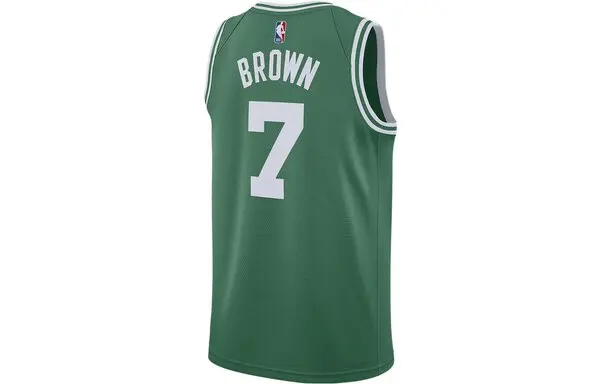 Nike Dri-fit Nba Boston Celtics Jaylen Brown Icon Edition 2022/23 Swingman Jersey