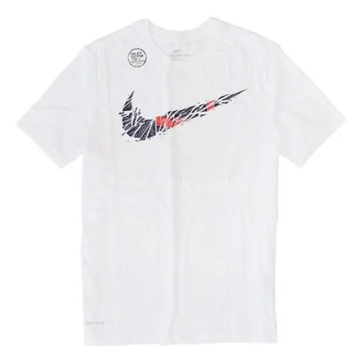 Nike Big Swoosh Basketball T-shirt - White
