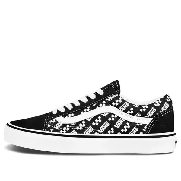 VANS Old Skool "logo Repeat" Low Top Sneakers - Black