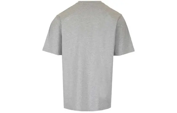 Burberry Puzzle Embroidery Logo Short Sleeve - Grey