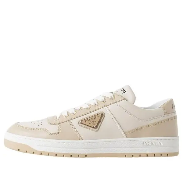 Prada Downtown Leather Sneakers