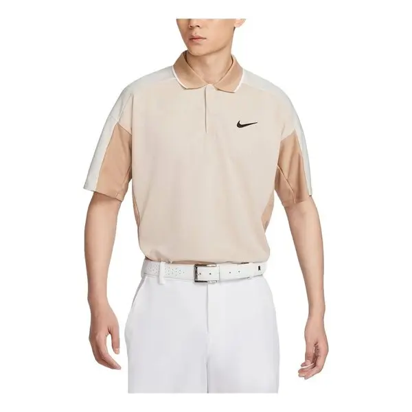 Nike Club Dri-fit Polo Shirt Asia Sizing 'sanddrift - Sanddrift/light Bone/hemp