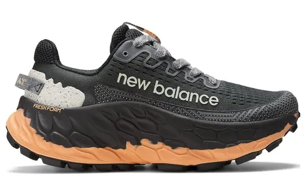 NEW BALANCE Fresh Foam X Trail More V3 D Wide Athletic Sneakers - Black/orange