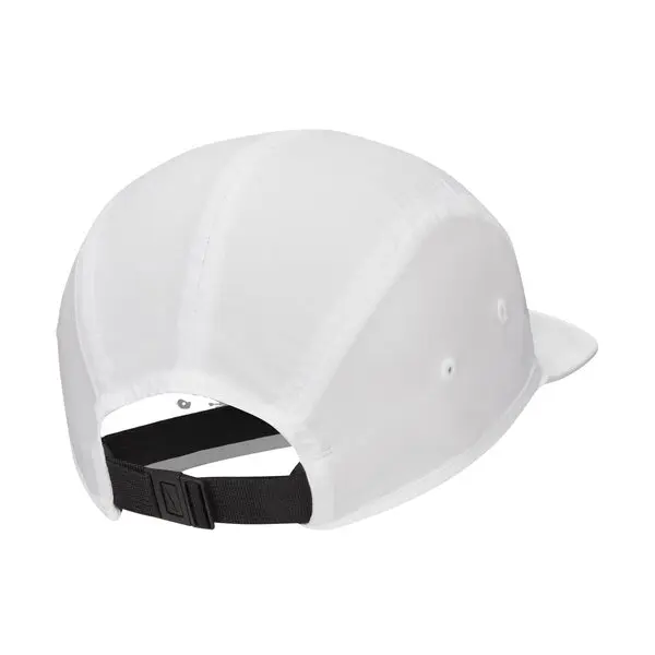 Nike Dri-fit Fly Unstructured Swoosh Cap - White/anthracite/black