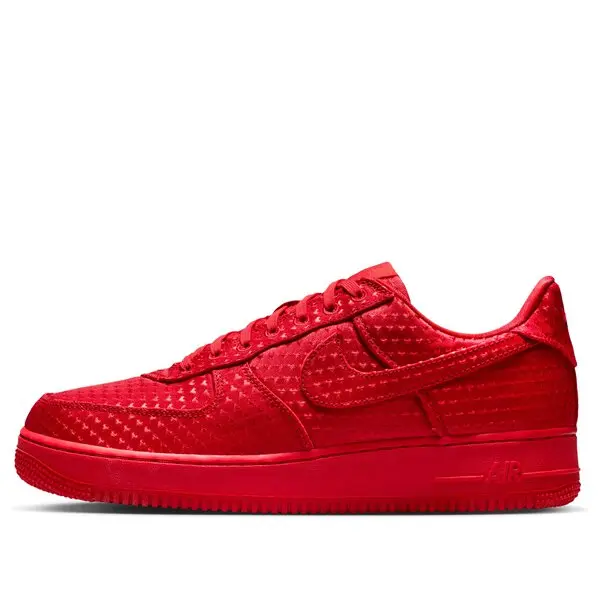 Nike Force 1 Retro Low Top Sneakers - University Red