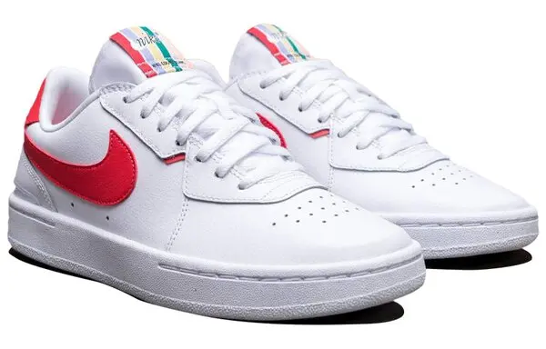 Nike Court Blanc Sneakers - Red/white
