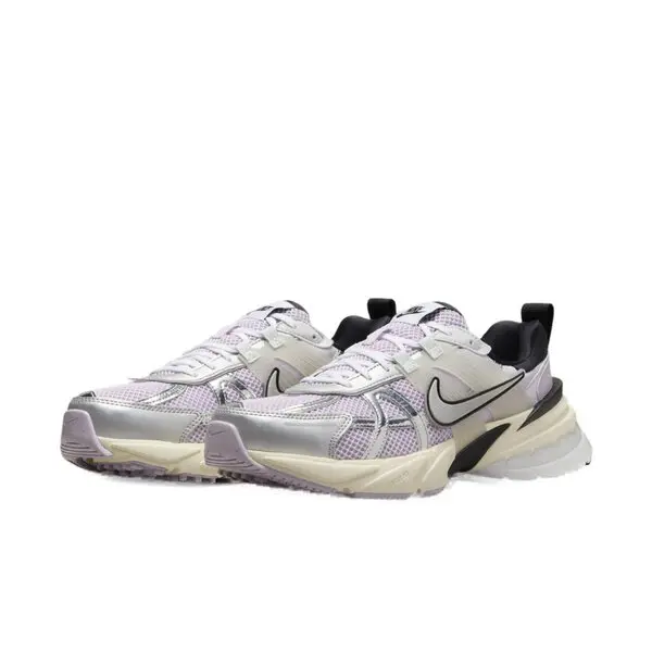 Nike V2k Run 'doll Barely Grape Silver' Sneakers - Doll/black/barely Grape