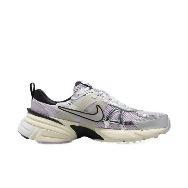 Nike V2k Run 'doll Barely Grape Silver' Sneakers - Doll/black/barely Grape