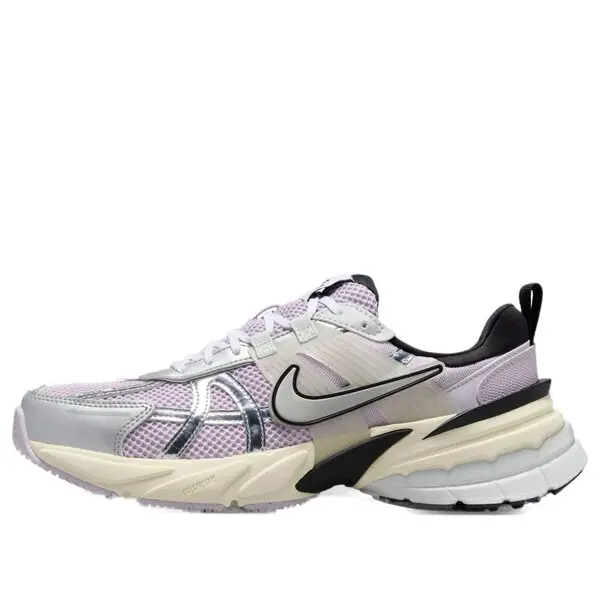 Nike V2k Run 'doll Barely Grape Silver' Sneakers - Doll/black/barely Grape