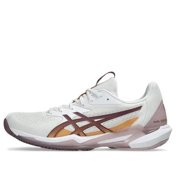 Asics Solution Speed Ff 3 Athletic Sneakers - White/dusty Mauve