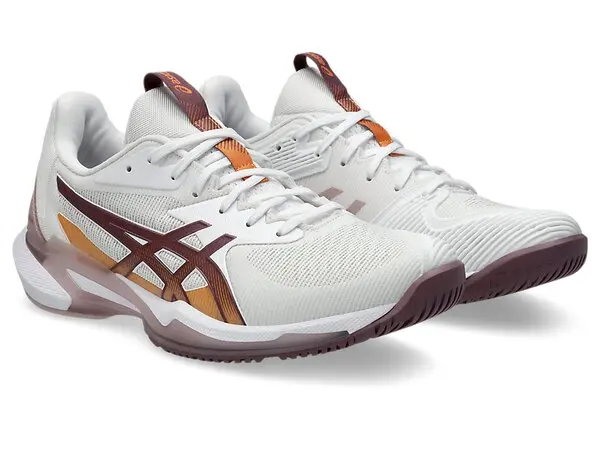 Asics Solution Speed Ff 3 Athletic Sneakers - White/dusty Mauve
