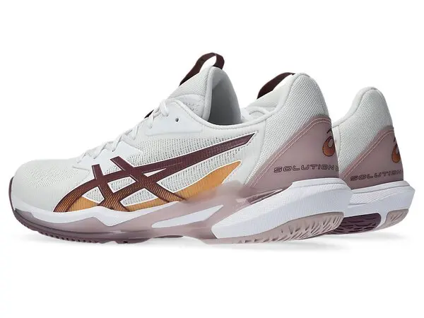 Asics Solution Speed Ff 3 Athletic Sneakers - White/dusty Mauve
