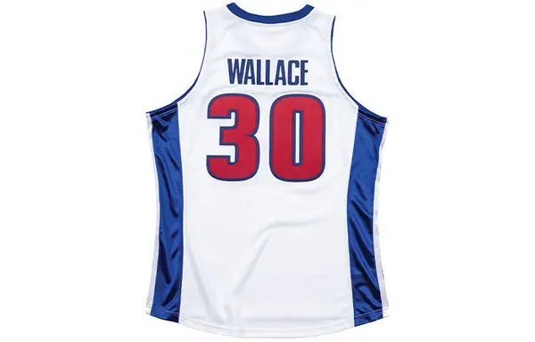 Mitchell & Ness Detroit Pistons 03-04 Ben Wallace Jersey