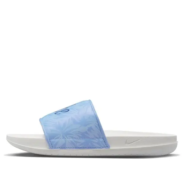 Nike Offcourt Slide Print 'cobalt Bliss - Cobalt Bliss/white