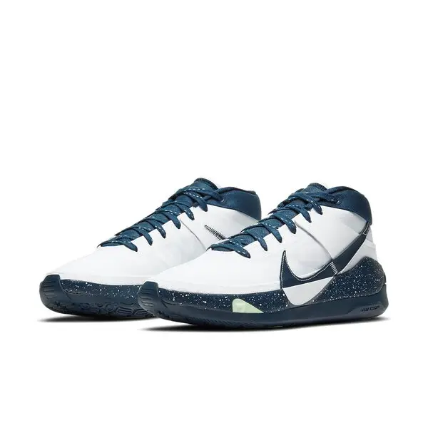 Nike Kd Tb Mid Top Sneakers - White/blue