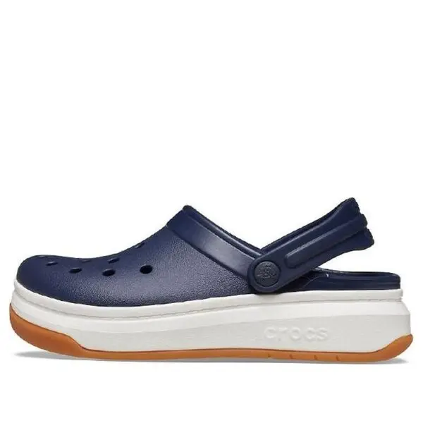 CROCS Crocsband Full Force Thick Sole Sandals - Blue/white
