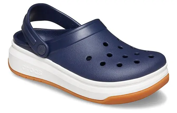CROCS Crocsband Full Force Thick Sole Sandals - Blue/white