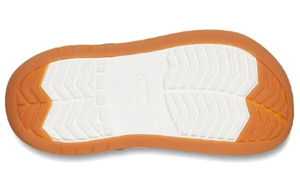 CROCS Crocsband Full Force Thick Sole Sandals - Blue/white