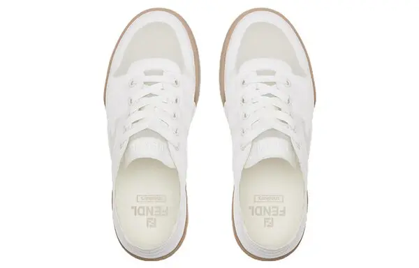 Fendi Match Low Top Mesh Sneakers