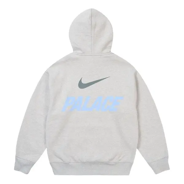 Nike X Palace Font Swoosh Hood - Grey Marl