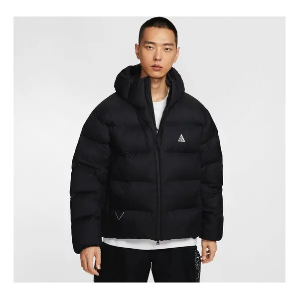 Nike X Puffer Primaloft Lunar Lake Fv8911-010 - Black/white