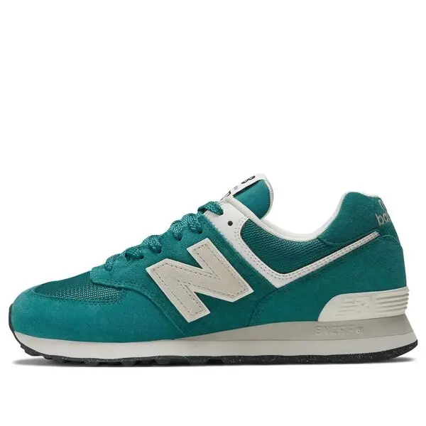 NEW BALANCE 574 Low Top Sneakers - Green/gray