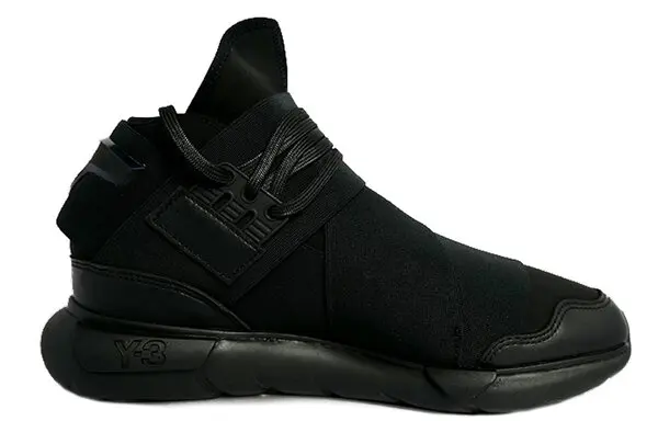 Adidas Y-3 Qasa High Top Sneakers - Black