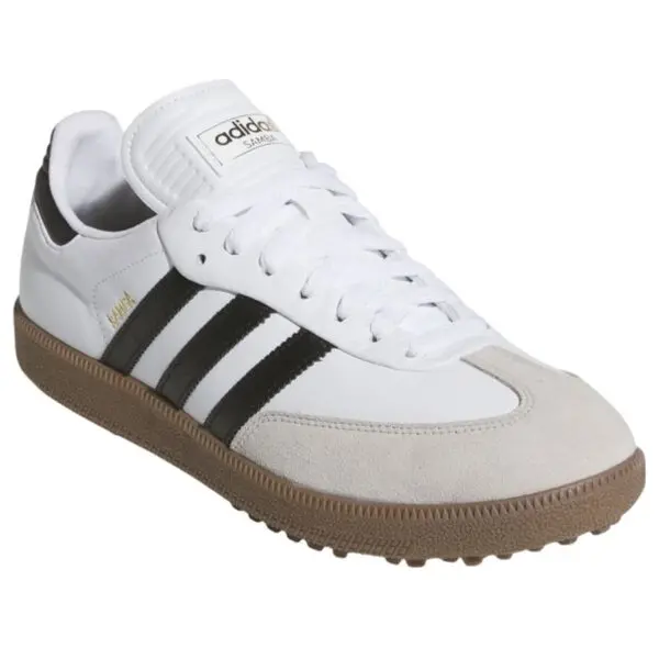 Adidas Samba Spikeless Golf Sneakers - Cloud White/core Black/gum