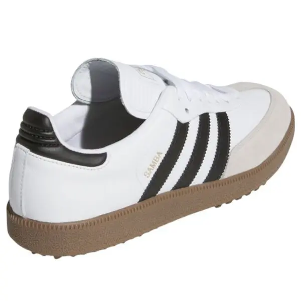 Adidas Samba Spikeless Golf Sneakers - Cloud White/core Black/gum