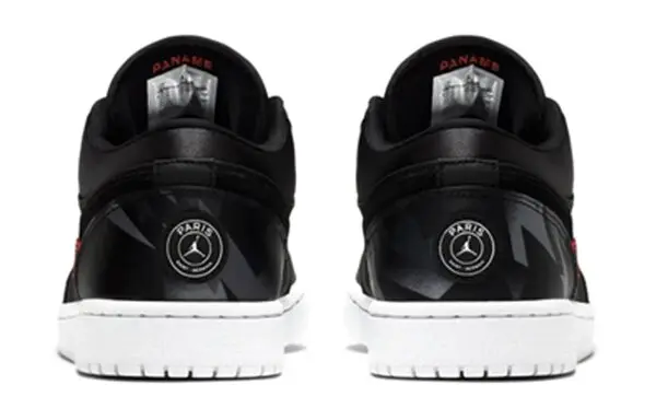 JORDAN 1 Low X Paris Saint-germain Sneakers - Black