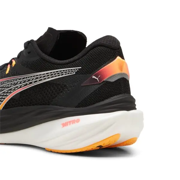 PUMA Deviate Nitro 3 Athletic Sneakers - Black/sun Stream