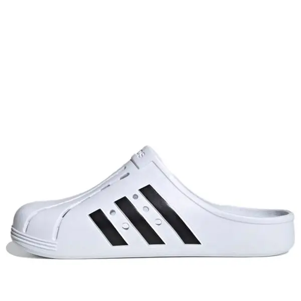 Adidas Adilette Clog - White/black