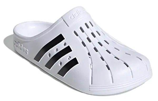Adidas Adilette Clog - White/black