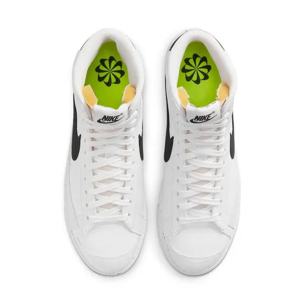 Nike Blazer Mid '77 Next Nature High Top Sneakers - White/black
