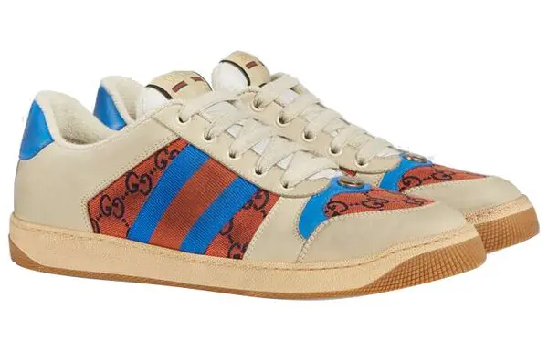 Gucci Screener Gg Canvas Low Top Sneakers
