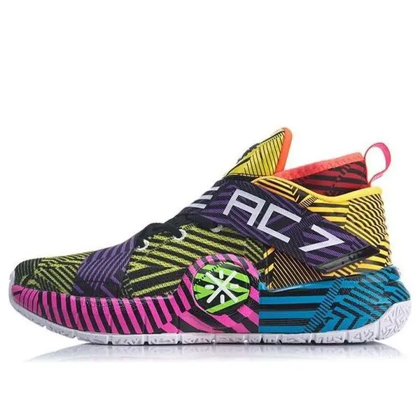 LI-NING Way Of Wade All City 7 "birthday" Athletic Sneakers - Yellow/blue