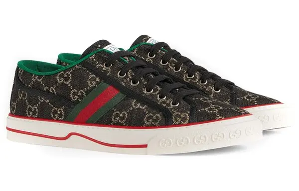 Gucci Tennis 1977 Sneakers - Black/ivory