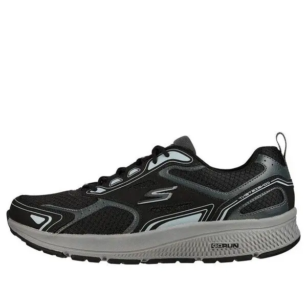 Sketchers Go Run Consisten Athletic Shoes - Black/gray