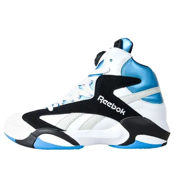 REEBOK Shaq Attaq "orlando Magic" 2013 High Top Sneakers - White/black/blue