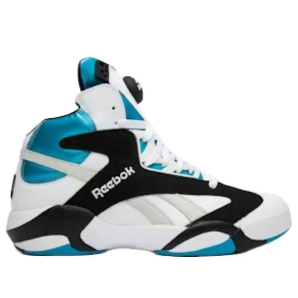 REEBOK Shaq Attaq "orlando Magic" 2013 High Top Sneakers - White/black/blue