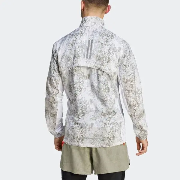 Adidas Allover Print Marathon Jacket