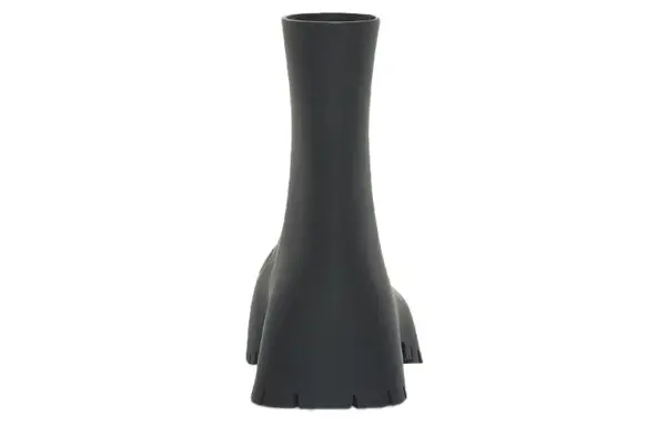 Balenciaga 50mm Trooper Rubber Boots - Black
