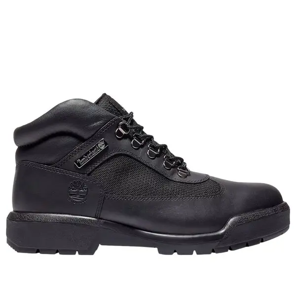 Timberland Field Boot Mid Lace Up Waterproof - Black